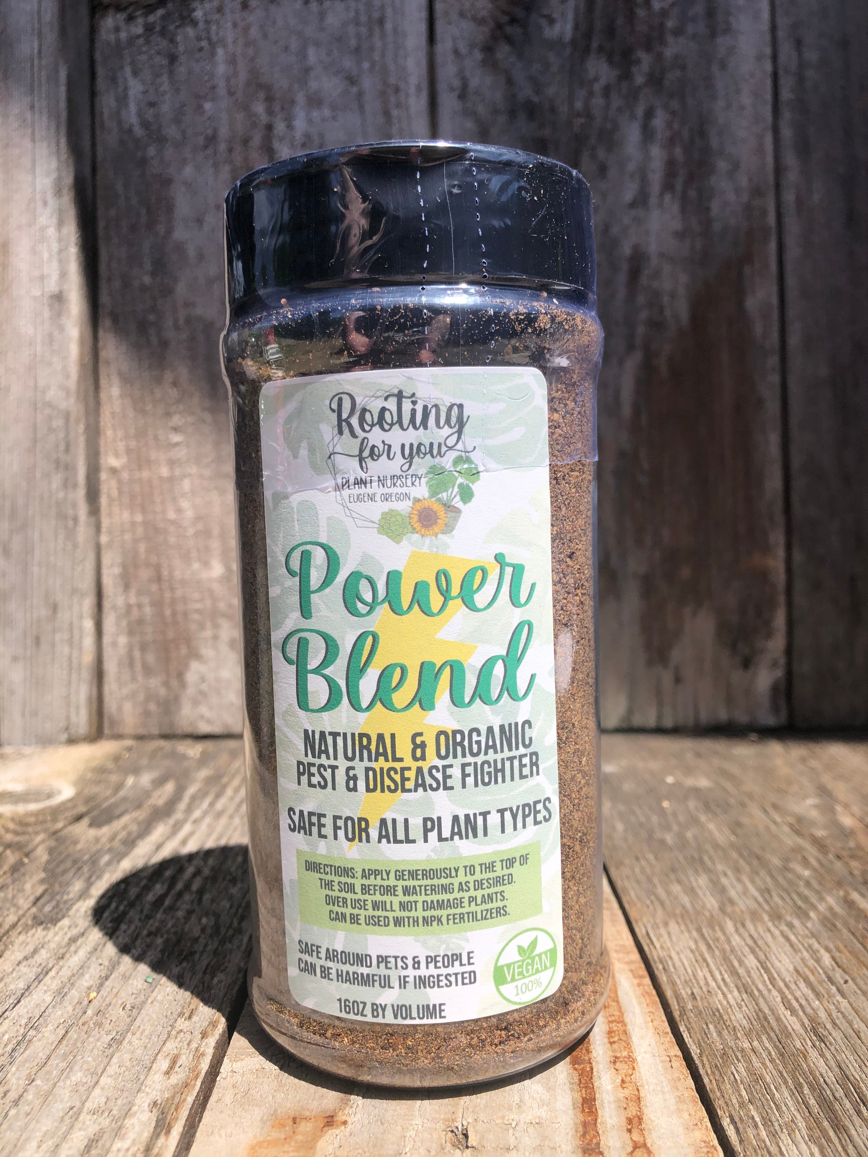 Power Blend -16oz by Volume Shaker - Organic - VEGAN - Oregon Licensed ...