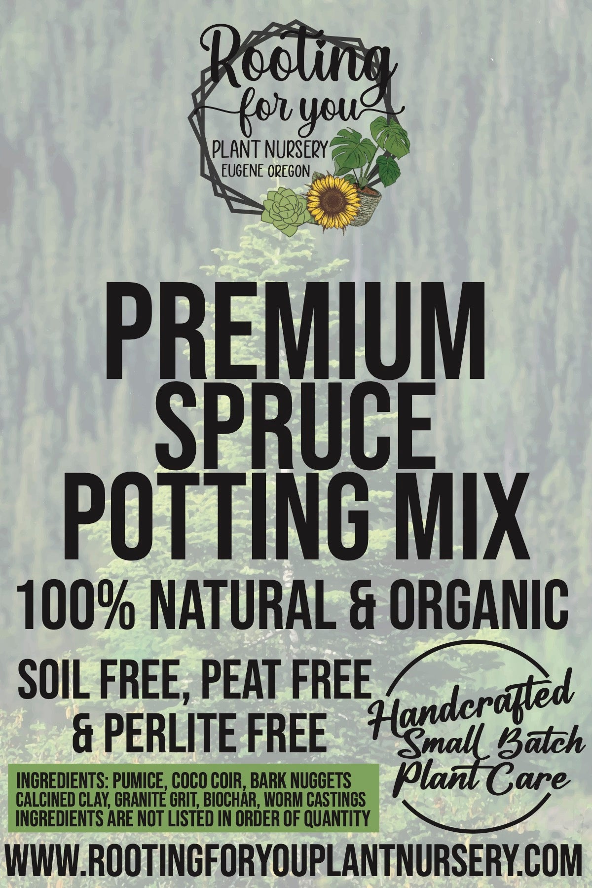 Spruce Premium Potting Mix – Rooting For You Plant Nursery